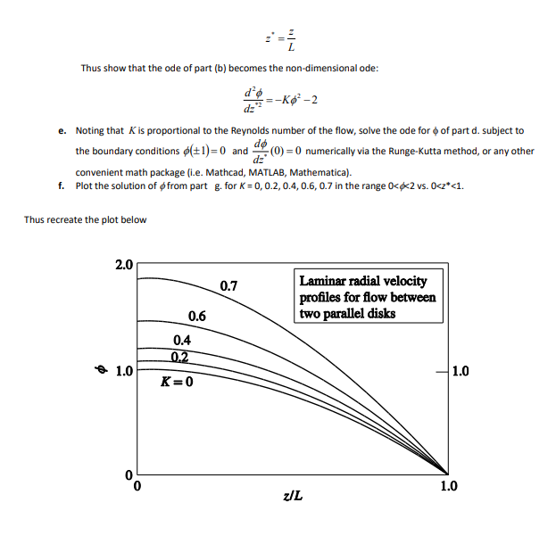2. Consider radial outflow between two parallel disks | Chegg.com