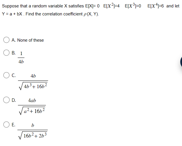 Solved Suppose that a random variable \\( X \\) satisfies | Chegg.com