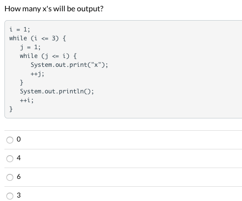 Solved: How many times does the while loop execute for th