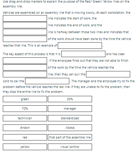Solved Use Drag And Drop Markers To Explain The Purpose Of 