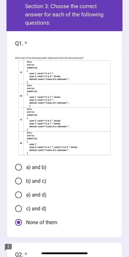 Solved I want you to choose the correct answer, thank you | Chegg.com