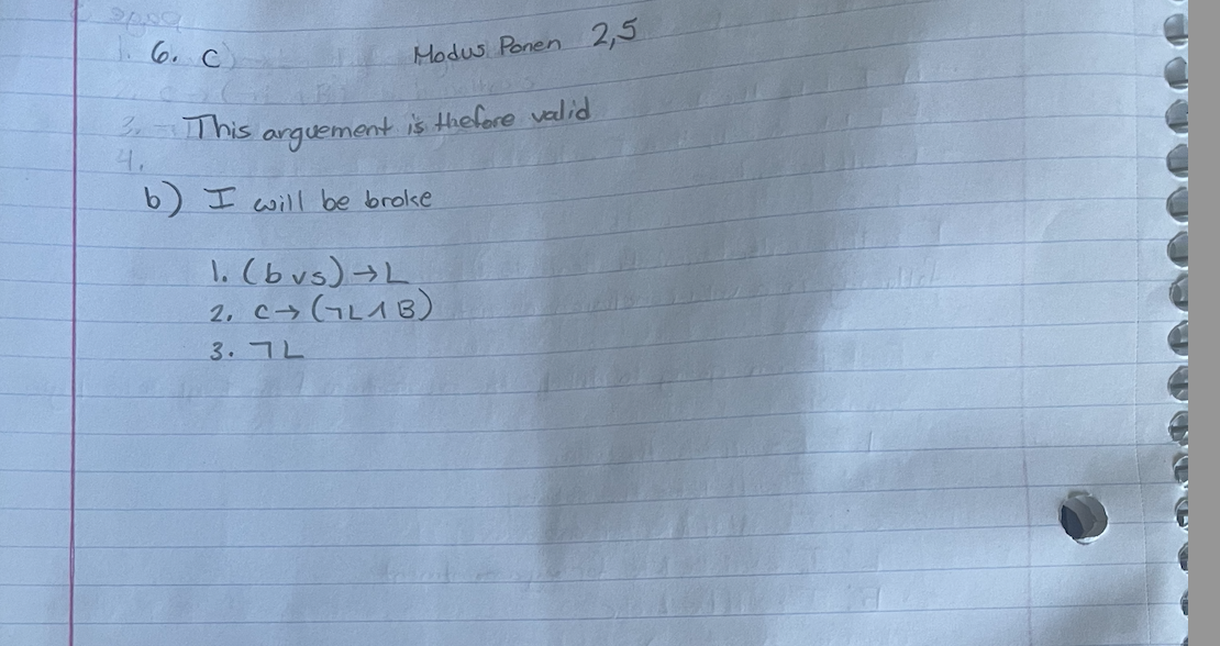 Solved Please use rules of inference in argument form. | Chegg.com