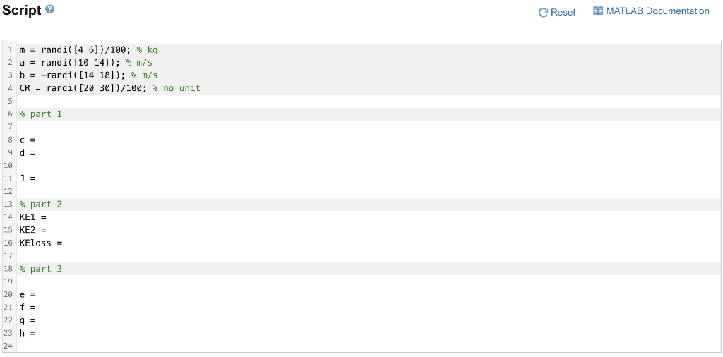Solved A ball of mass m kg is moving with a velocity | Chegg.com