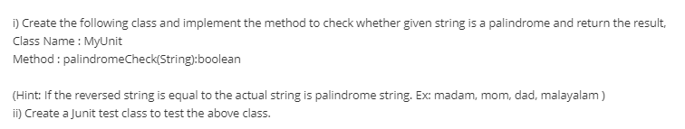 Solved 1) Create the following class and implement the | Chegg.com