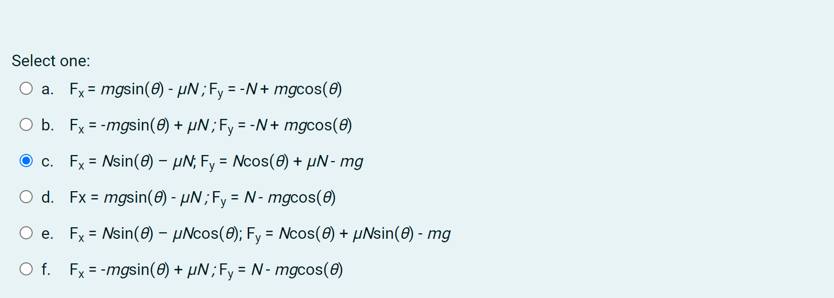 Solved An object is sliding down an incline plane, as shown | Chegg.com