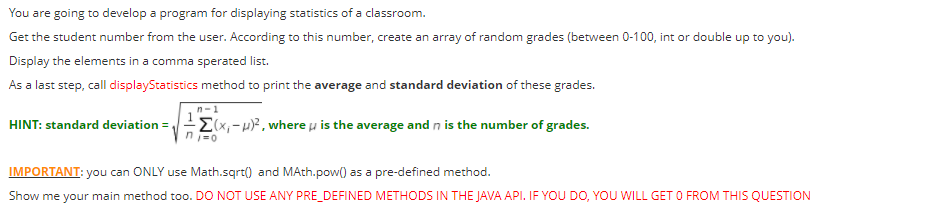 Solved You are going to develop a program for displaying | Chegg.com