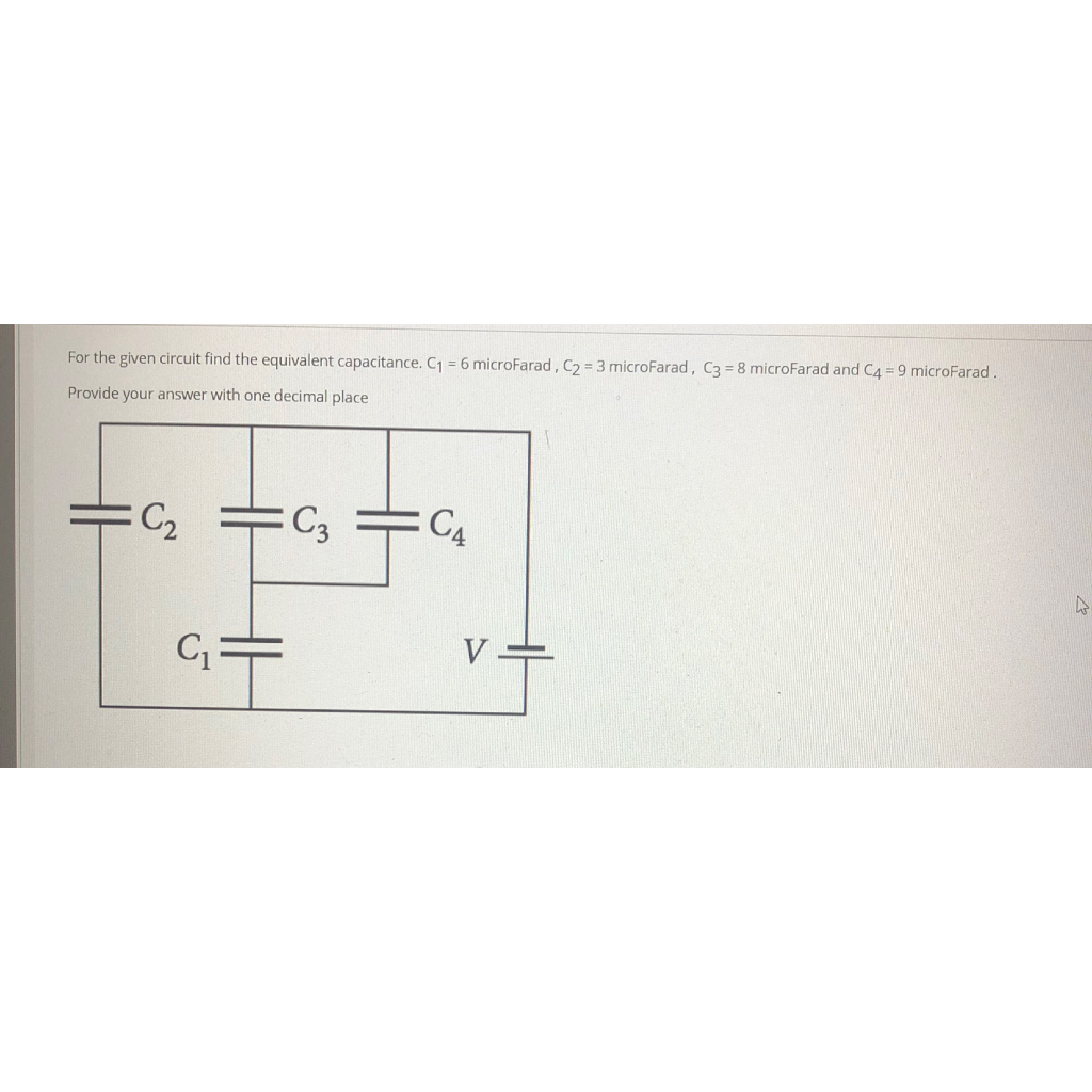 Solved For the given circuit find the equivalent | Chegg.com
