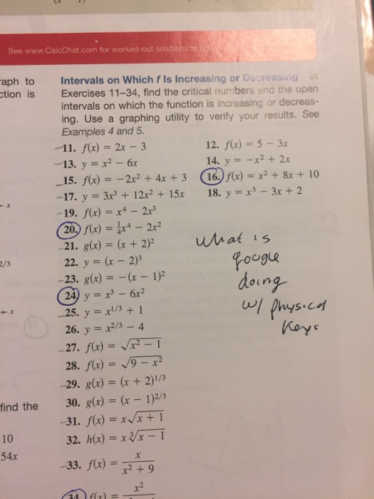 Solved See www.CalcChat.com for worked-out solutions to aph | Chegg.com