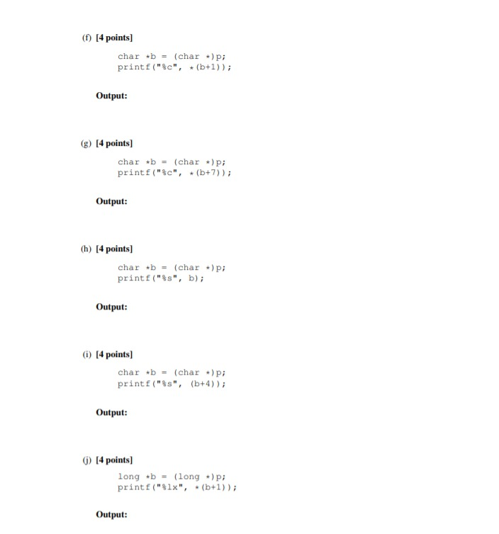 Solved 1. [40 points] Consider the following portion of | Chegg.com