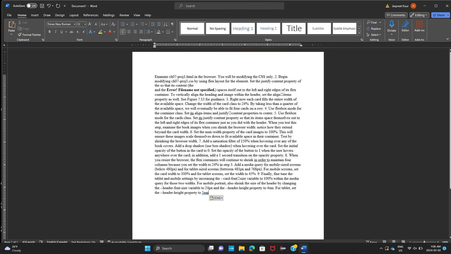 Solved Examine ch07-proj1.html in the browser. You will be | Chegg.com
