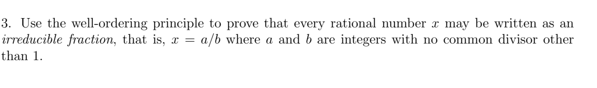 Solved Use the well-ordering principle to prove that every | Chegg.com