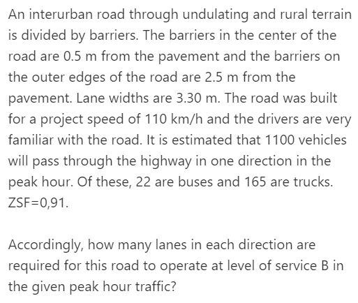 An interurban road through undulating and rural | Chegg.com