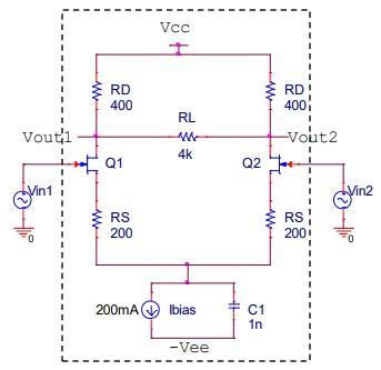 Solved A) In the above circuit, Kn = 0.1A/V2 , a) Determine | Chegg.com