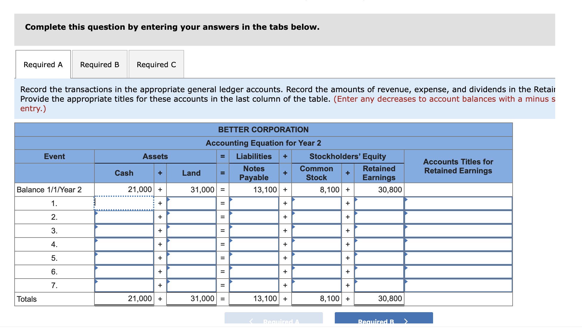 Solved Exercise 1-6A (Algo) Effect of transactions on | Chegg.com