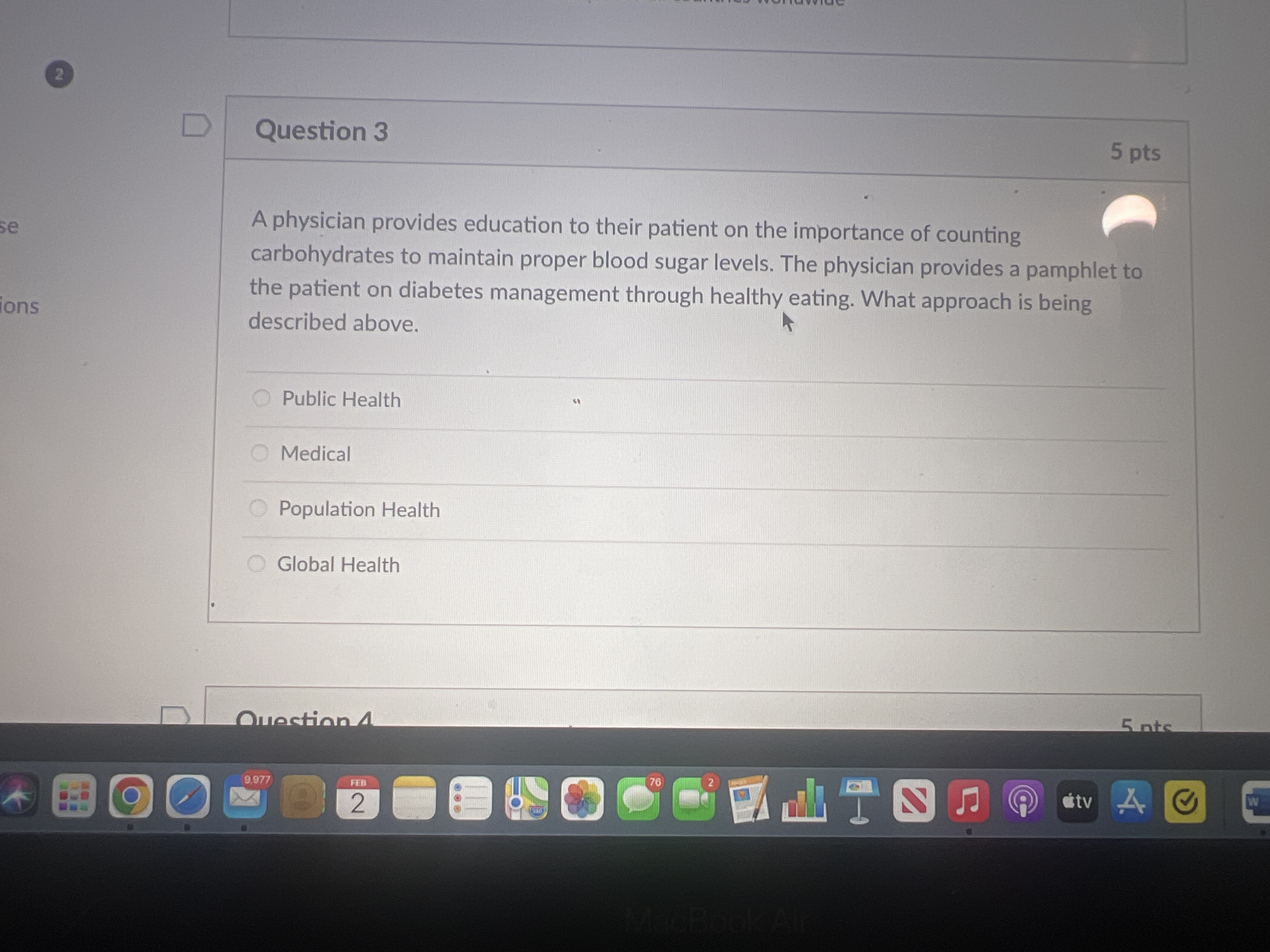Solved Question 3A physician provides education to their | Chegg.com