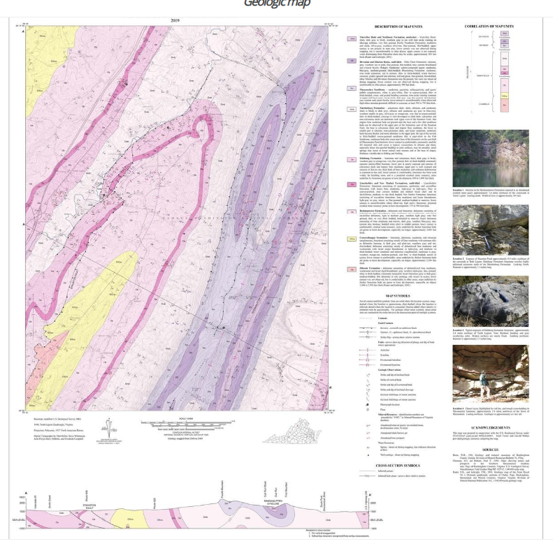 Solved 1. What is the youngest rock unit on this | Chegg.com