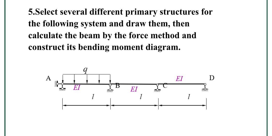 Solved 5.Select several different primary structures for the | Chegg.com