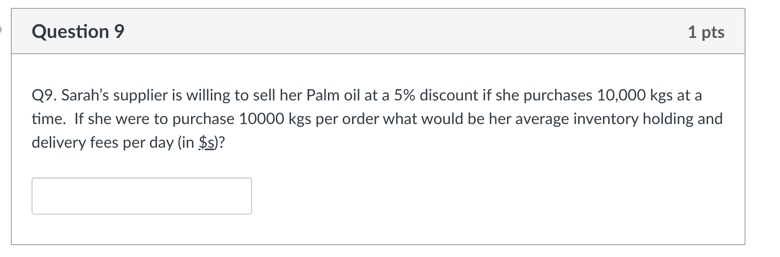 Solved Sarah's Organic Soap (Q8 - Q10) Sarah's Organic Soap | Chegg.com