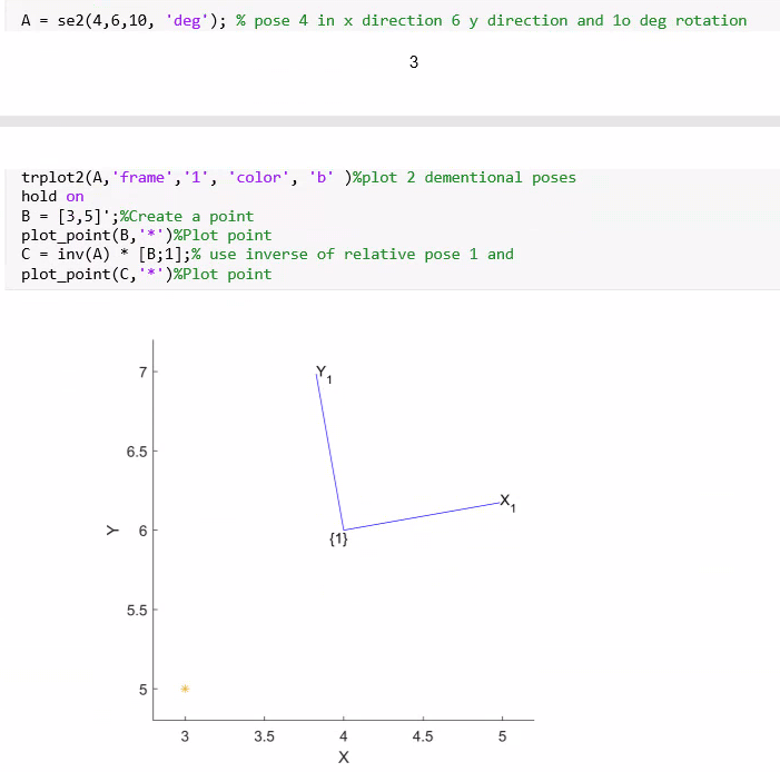 Problem 3: In Matlab produce a translational vector | Chegg.com