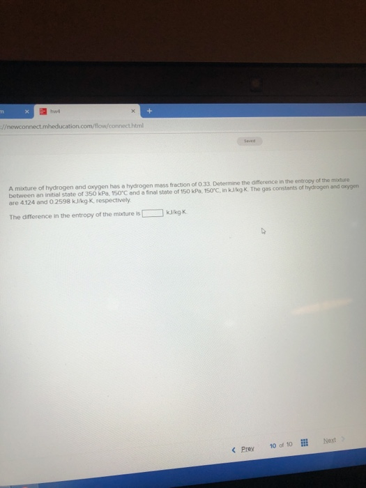 Solved hw4 education.com/flow/connect.htm A mixture of | Chegg.com