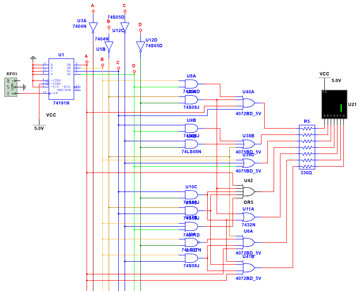 I need help troubleshooting my Multisim circuit. I am | Chegg.com
