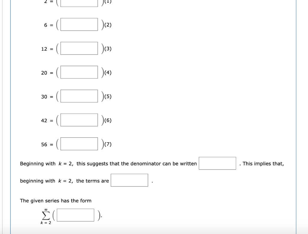 Solved Tutorial Exercise Determine whether the series | Chegg.com