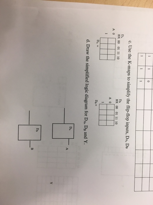 Solved 3- Design a 2-bit sequential device with two | Chegg.com