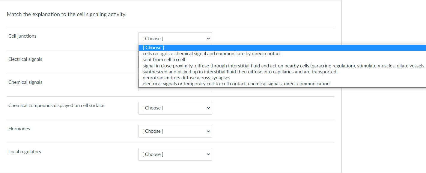Solved Why do cells need to communicate? Choose all that | Chegg.com
