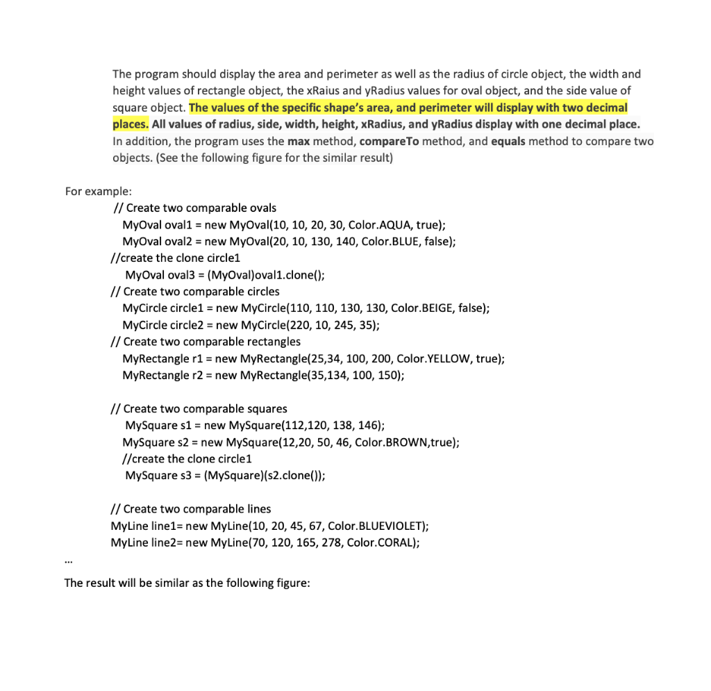 Solved CSC255 - Assignment 1 GUI and Graphics Case: Drawing | Chegg.com