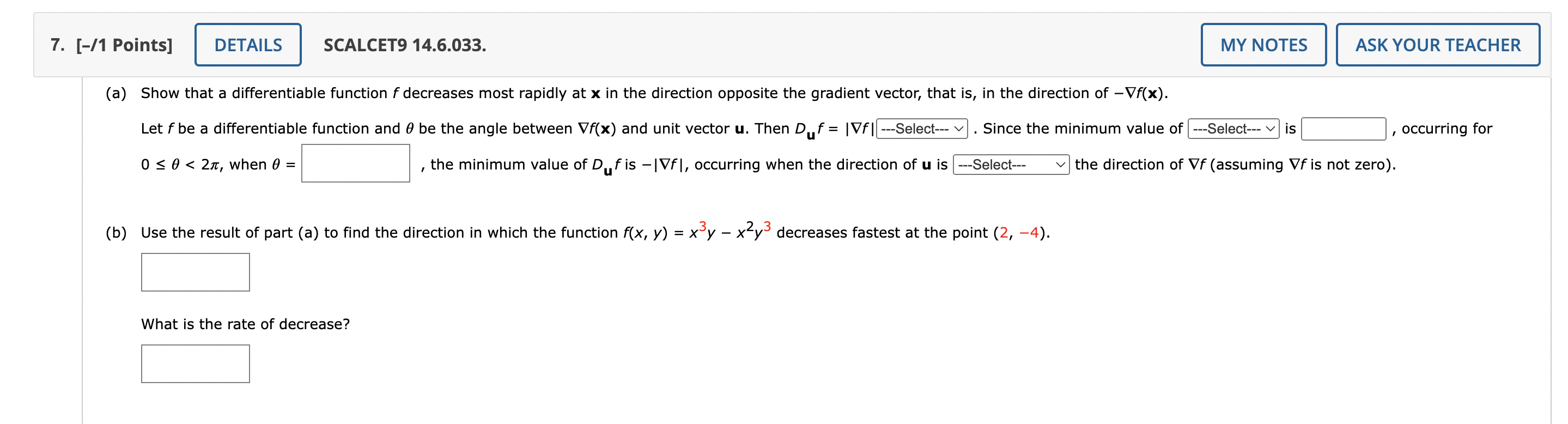 Solved (a) Show that a differentiable function f decreases | Chegg.com