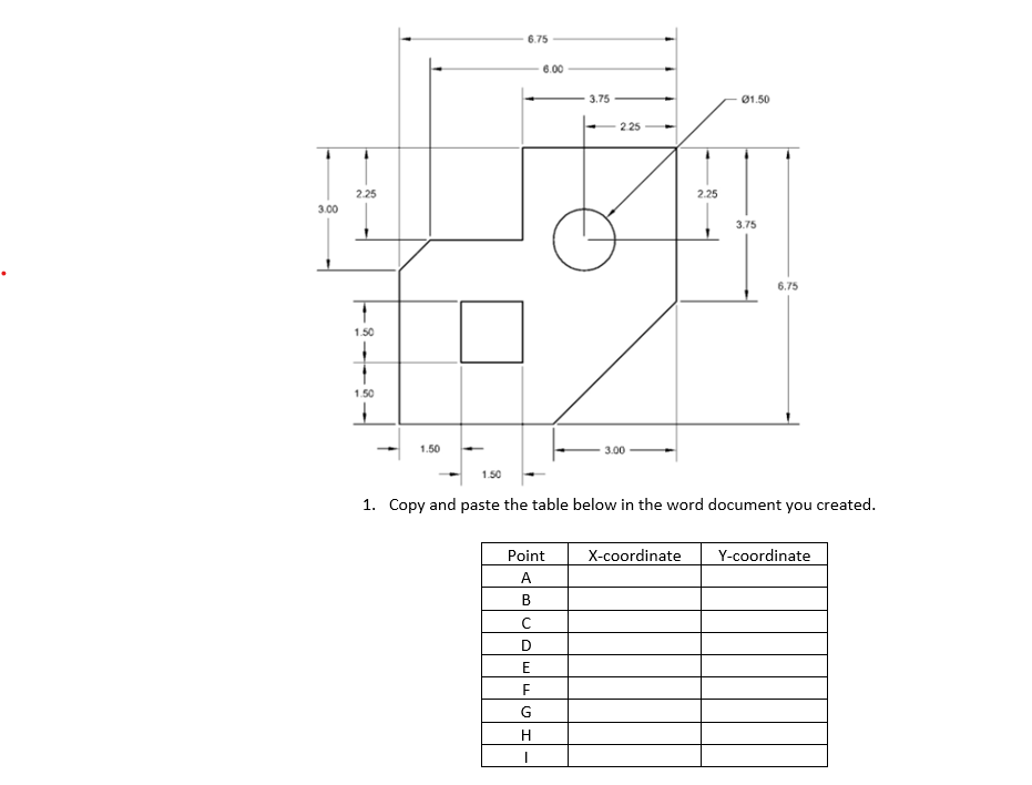 Solved Please provide the G-Code for the outer Shape only. | Chegg.com