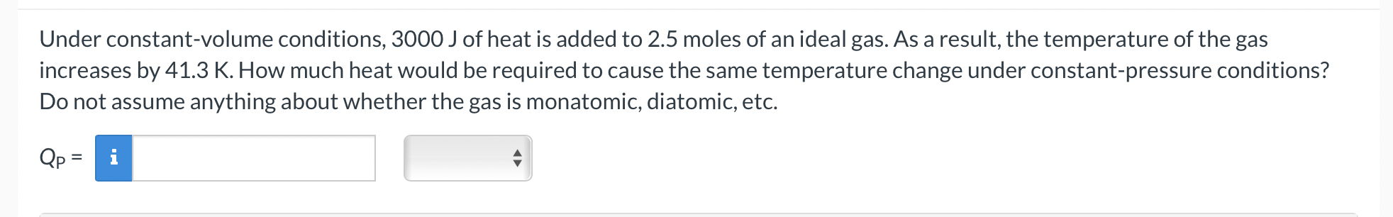 Solved Under constant-volume conditions, 3000 J of heat is | Chegg.com Solved Under constant-volume conditions, 3000 J of heat is | Chegg.com