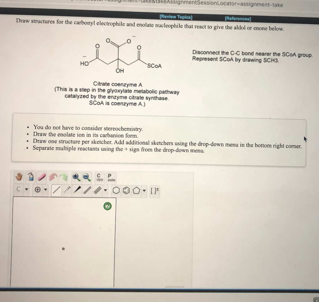 Solved [Review Topics] (References] Draw structures for the | Chegg.com