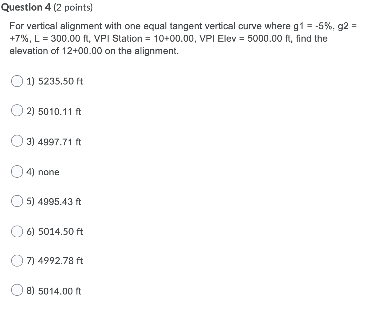 Solved = = Question 3 (2 points) For vertical alignment with | Chegg.com