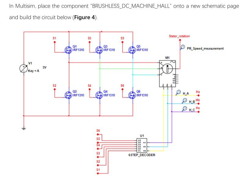 Task 2-Hall effect sensor \& brushless DC Motor One | Chegg.com
