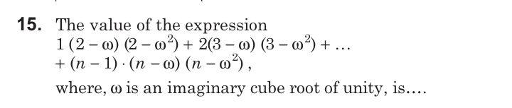 Solved 15. The value of the expression 1 (2 - 0) (2 - 0°) + | Chegg.com