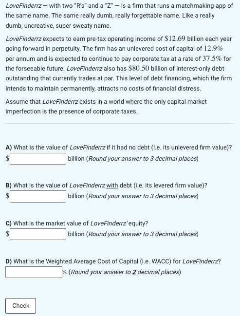 Solved Solution TBA: Answer Key: ta1: \\( V_{U}=\\$ | Chegg.com