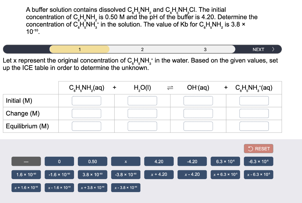 Solved A buffer solution contains dissolved CH NH, and CH | Chegg.com