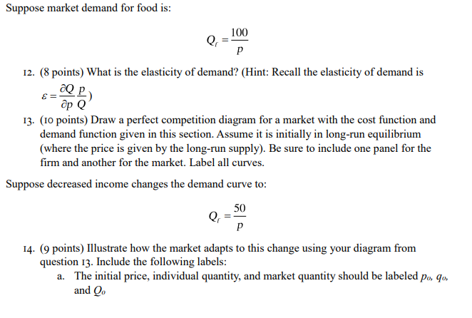 Solved Firm Optimization 6. (8 points) Suppose a firm uses | Chegg.com