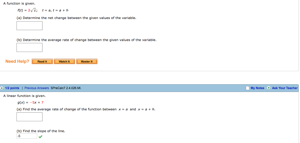 Solved 7. 1/3 points | Previous Answers SPreCalc7 2.4.036. | Chegg.com Solved 7. 1/3 points | Previous Answers SPreCalc7 2.4.036. | Chegg.com