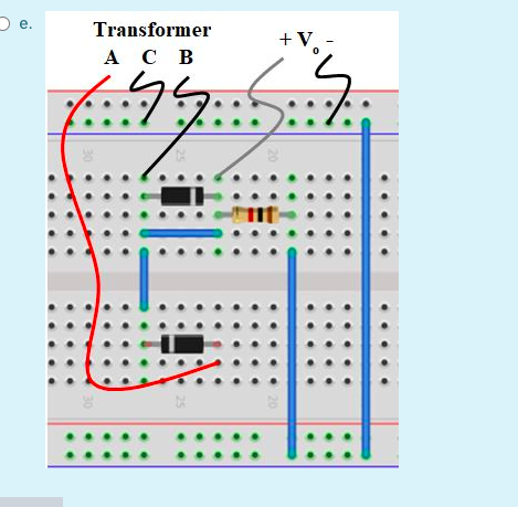 Solved Which breadboard setup shows the correct | Chegg.com