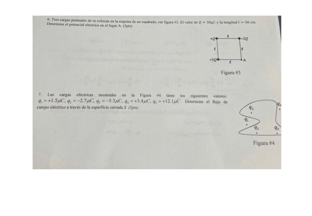 Solved 6. Three anctual loads are placed in the comer of the | Chegg.com