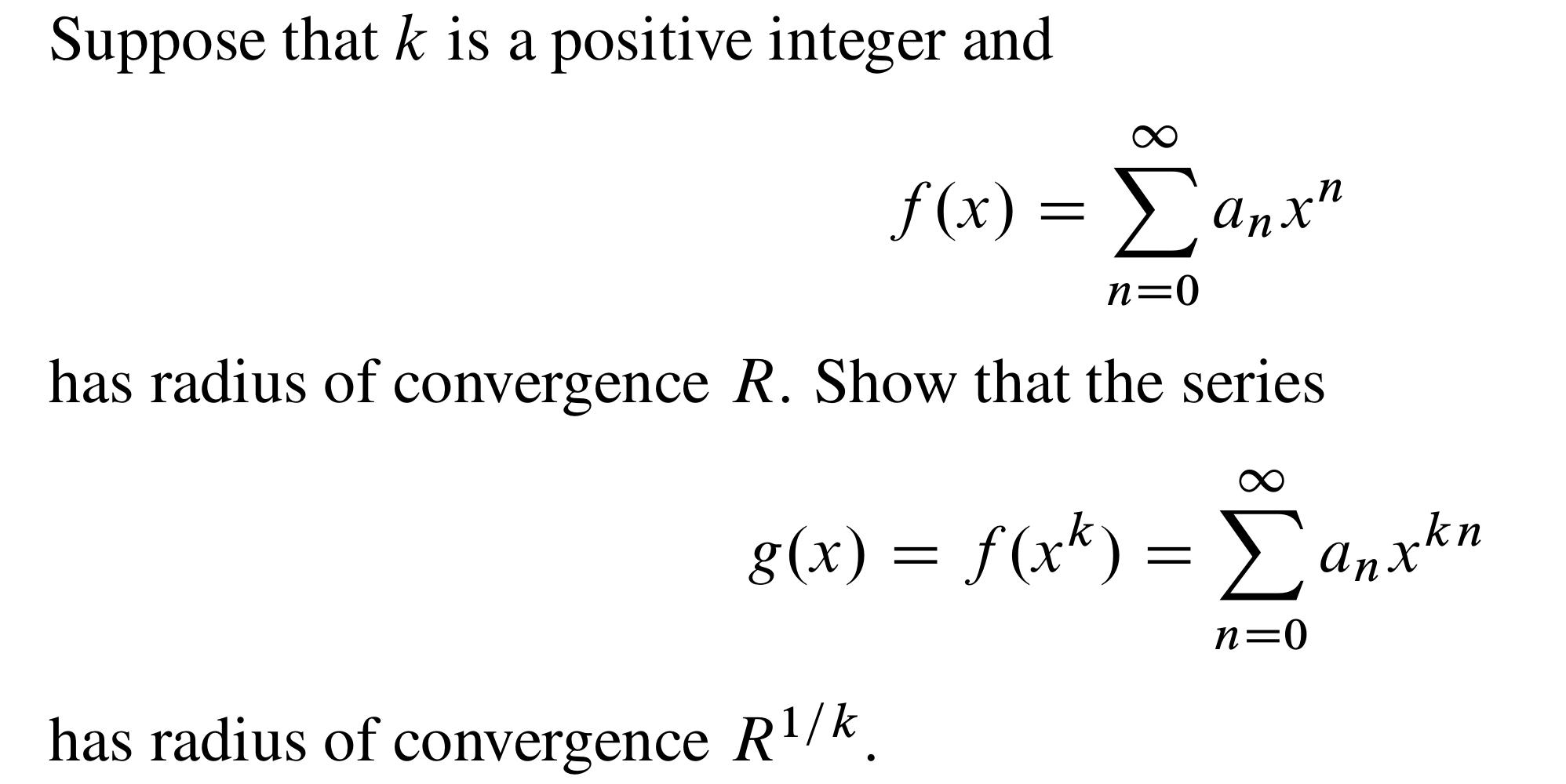 Solved Suppose that k is a positive integer and | Chegg.com
