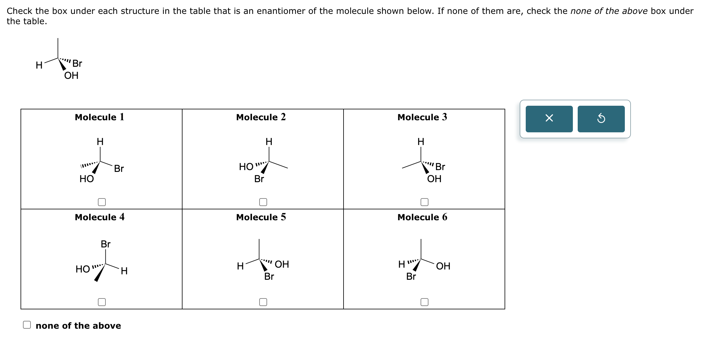 Solved by an EXPERT Check the box under each structure in the table that | Chegg.com