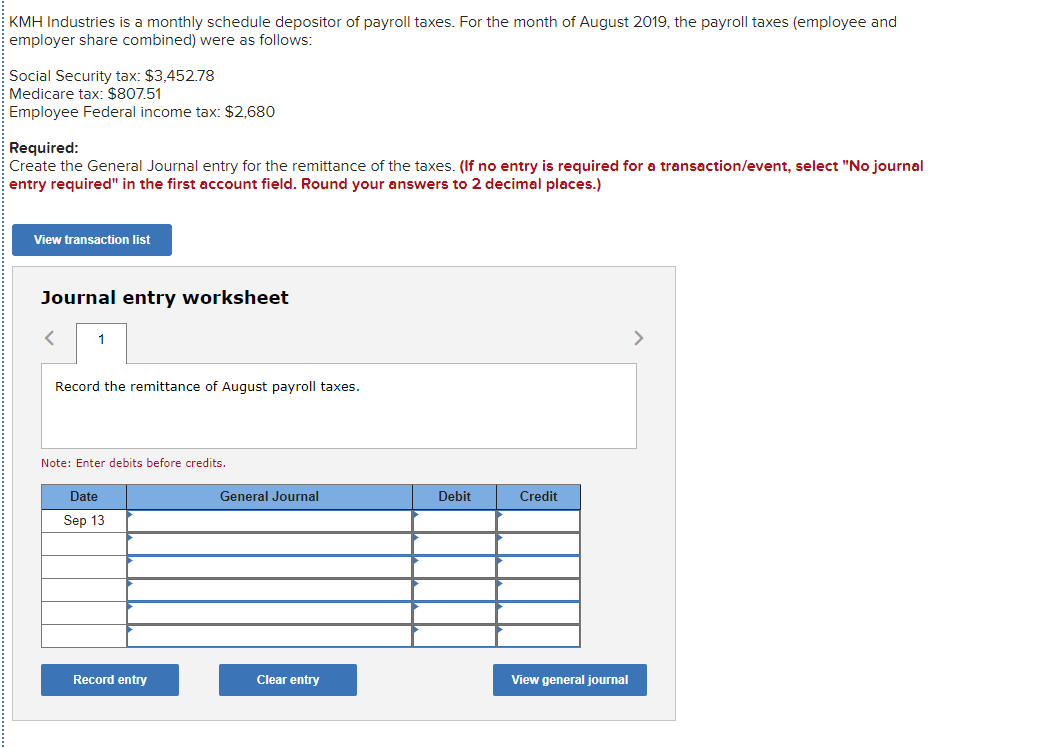 solved-kmh-industries-is-a-monthly-schedule-depositor-of-chegg