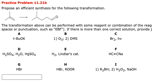Solved Practice Problem 11.15b Propose an efficient | Chegg.com