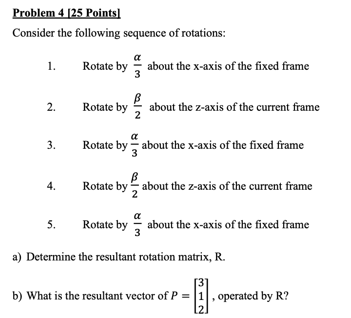 Solved Problem 4 [25 Points) Consider the following sequence | Chegg.com