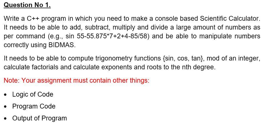 Solved Please write the code in C++ using CODEBLOCKS and | Chegg.com