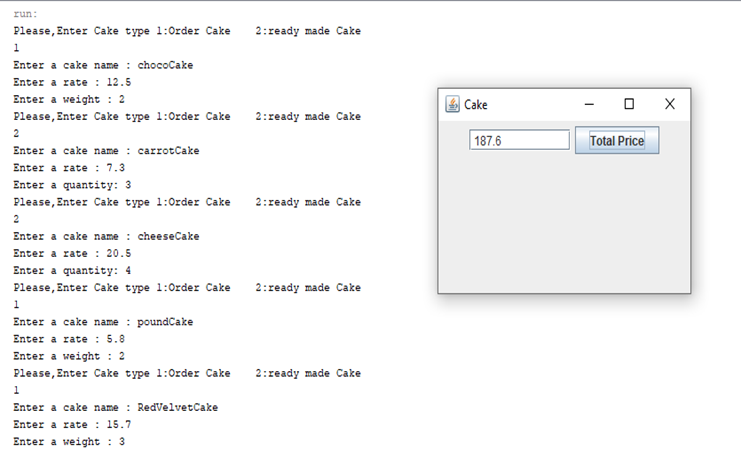 Solved Given a following class: abstract class Cake{ | Chegg.com