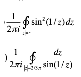 Solved Evlaulation of definite integrals: complex analysis | Chegg.com